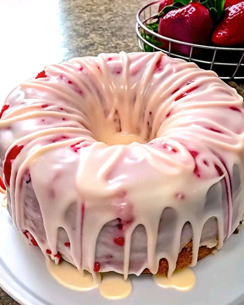 Homemade Strawberry Cream Cheese Pound Cake – Best Recipes